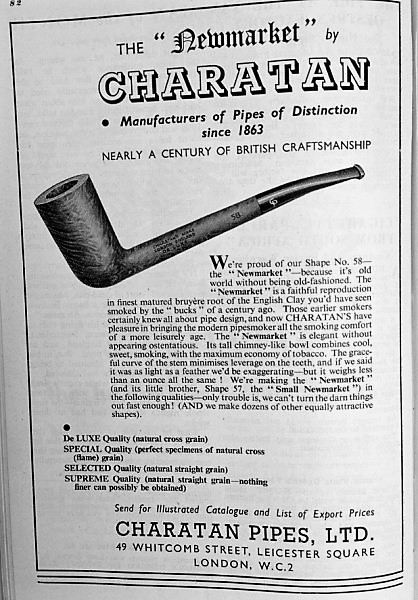 CHARATAN-Der steinige Weg eines großen Namens – Rallis Pfeifengeschichte(n)